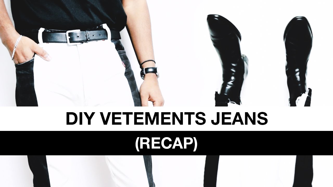 DIY Vetements Jeans - YouTube
