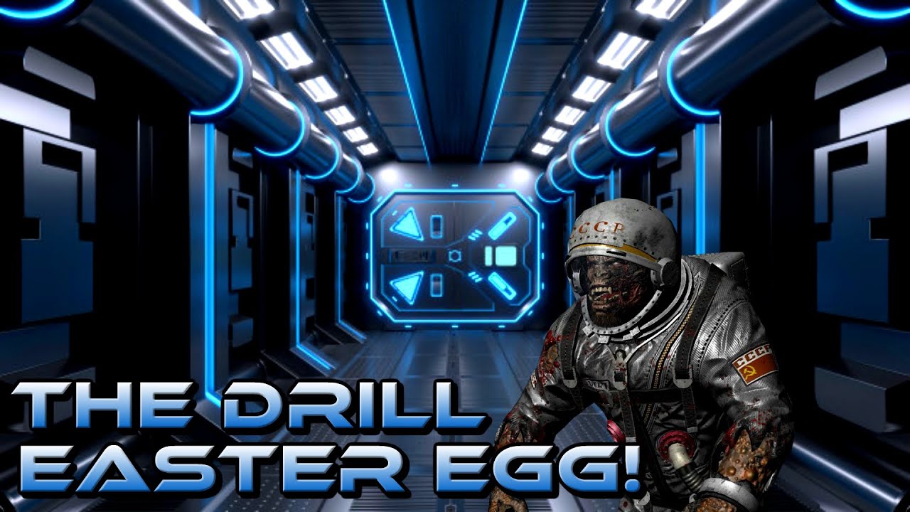 Bo3 Custom Zombies The Drill Easter Egg! - YouTube