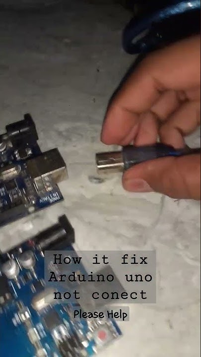 How it fix Arduino uno not conect - YouTube