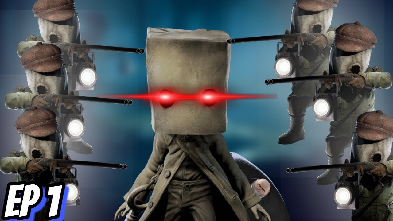 BRO'S GOT A SHOTGUN!?![ little nightmares 2 Episode 1 stream highlights ...