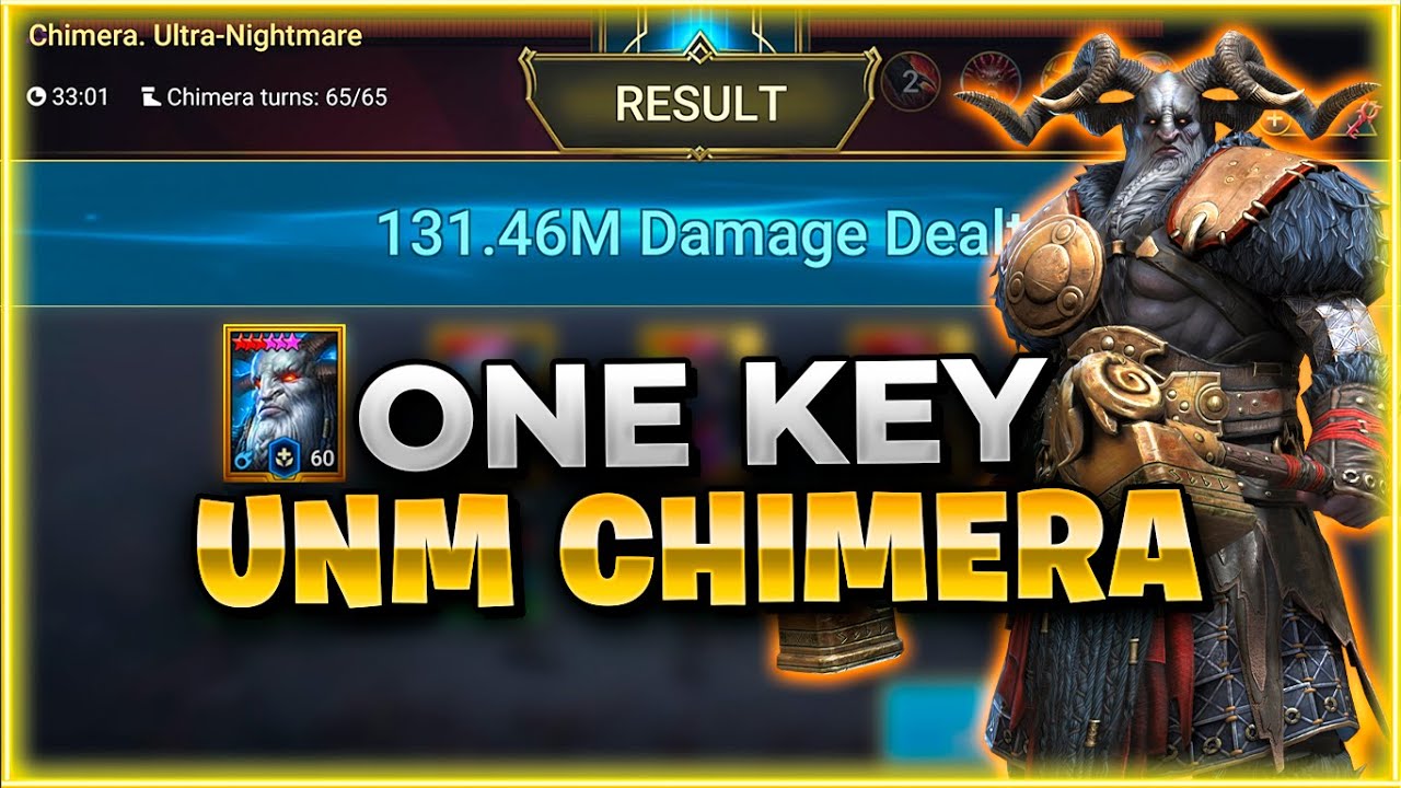 OPARDIN IS INSANE!! One Key Ultra Nightmare Chimera Raid: Shadow ...