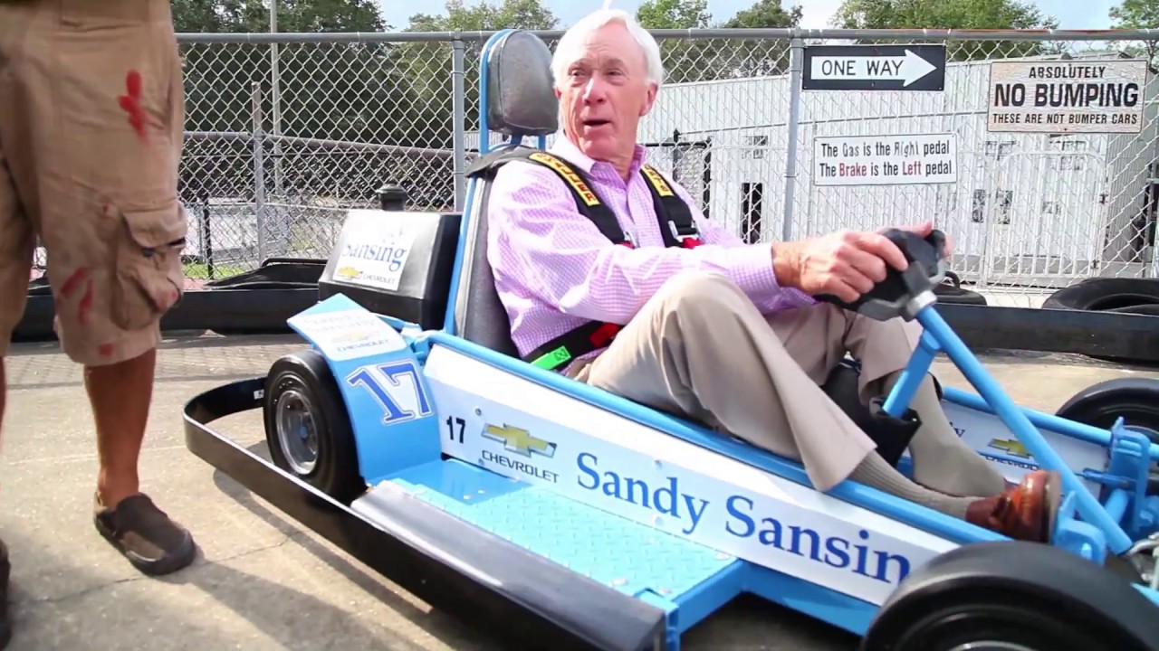 Sam's Fun City "Sandy Sansing Chevrolet" Go-Cart - YouTube