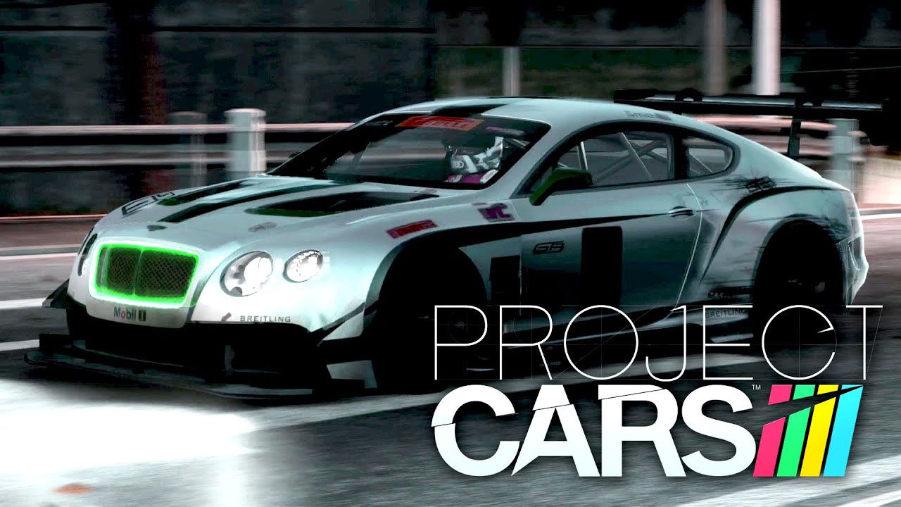 Project CARS: Azure Coast GT3 Night Race: Bentley Continental GT3 (with ...