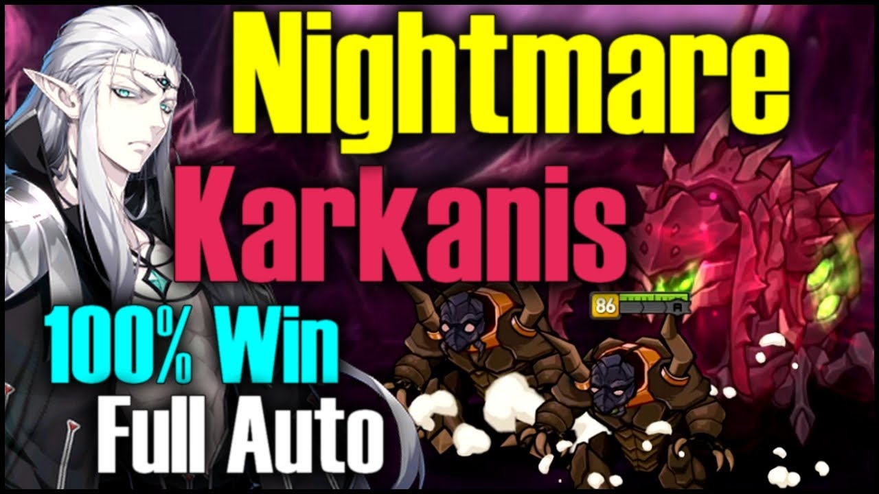 100% Auto Nightmare Raid Karkanis SUPER EASY!! Ft. Brieg - YouTube