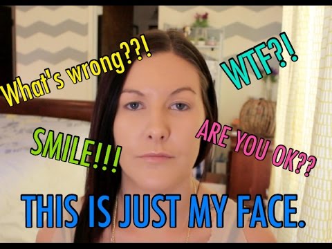 How To Fix Resting Bitch Face - YouTube