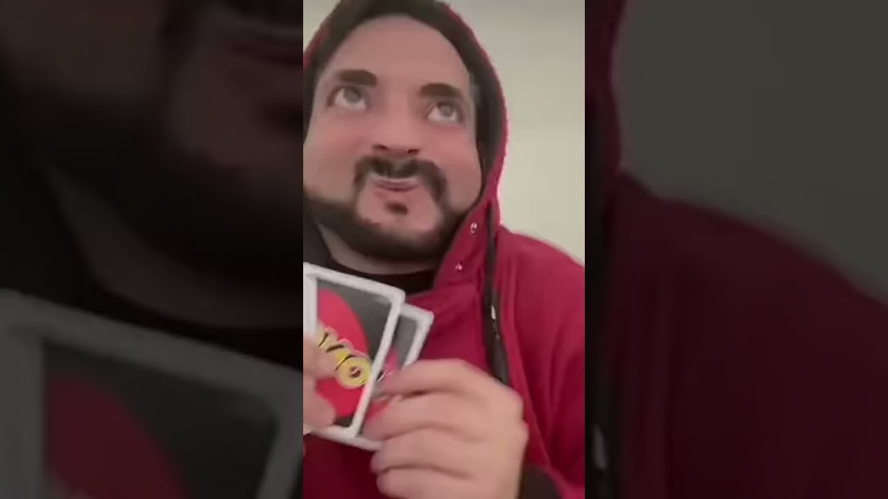 Little Brother #mercuri_88 is a legend in uno cards! - YouTube