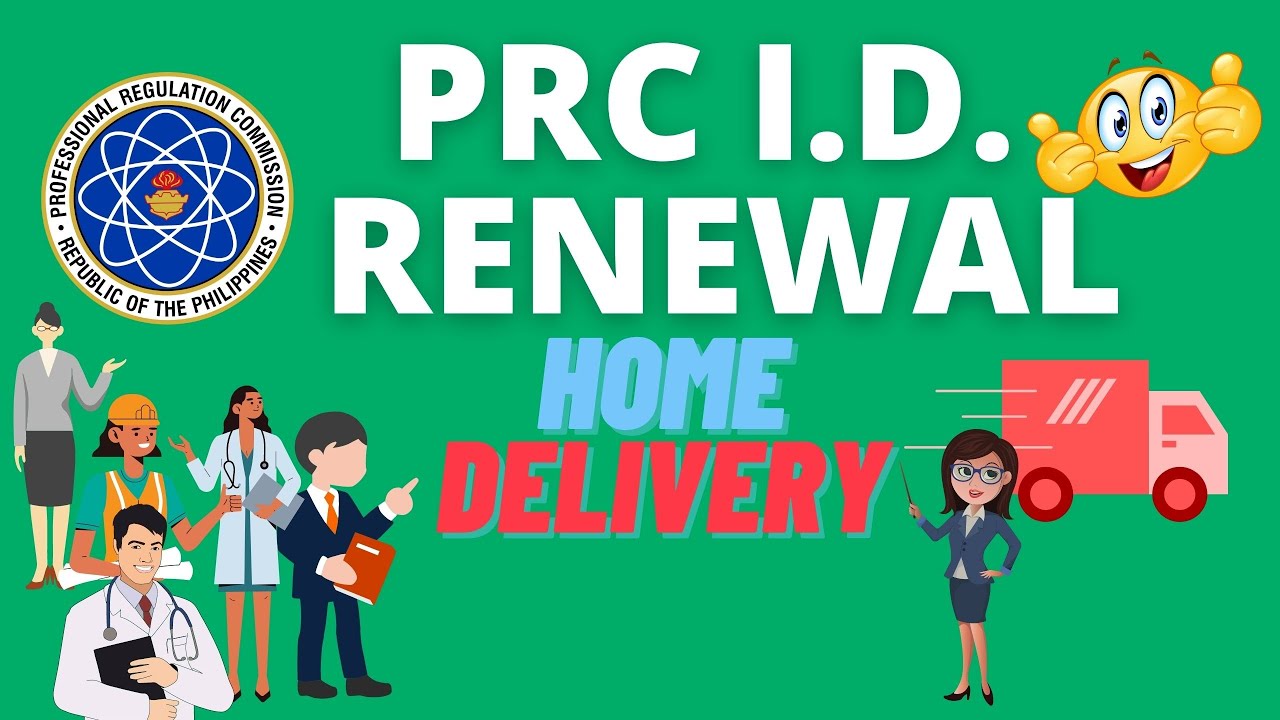 PRC ID Online Renewal with Home Delivery l Step-by-Step Tutorials - YouTube