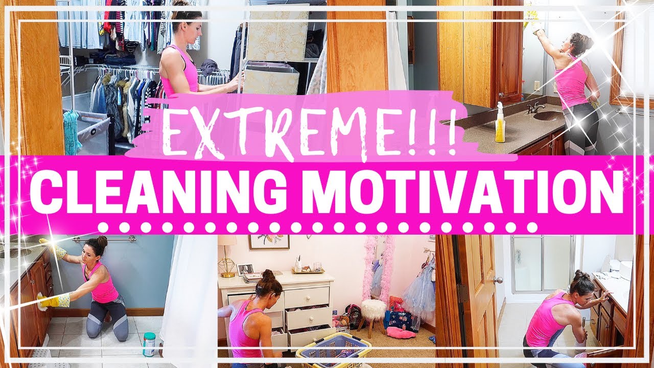 ULTIMATE CLEAN WITH ME || EXTREME CLEANING MOTIVATION || TIME LAPSE ...
