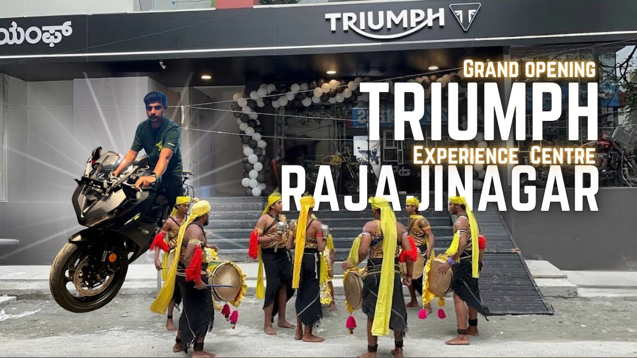 Triumph Experience Centre Rajajinagar | Bengaluru’s 9th Triumph ...