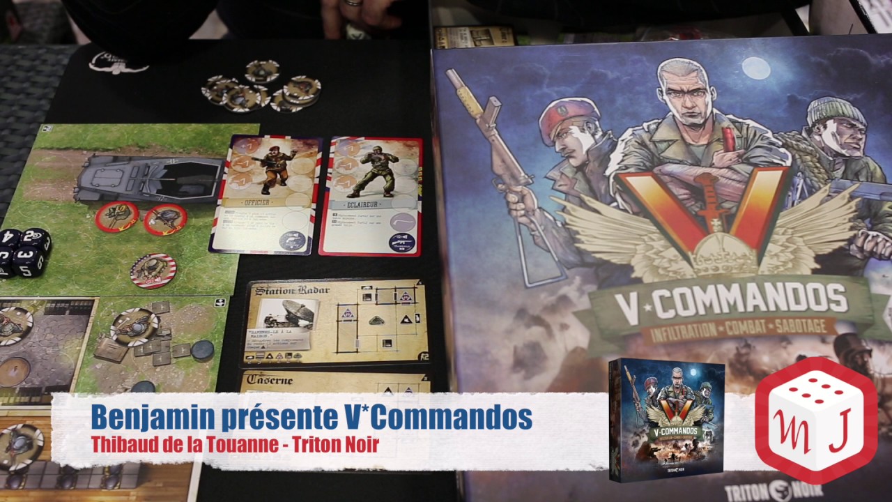 Martelle Jeux présente V Commandos - YouTube