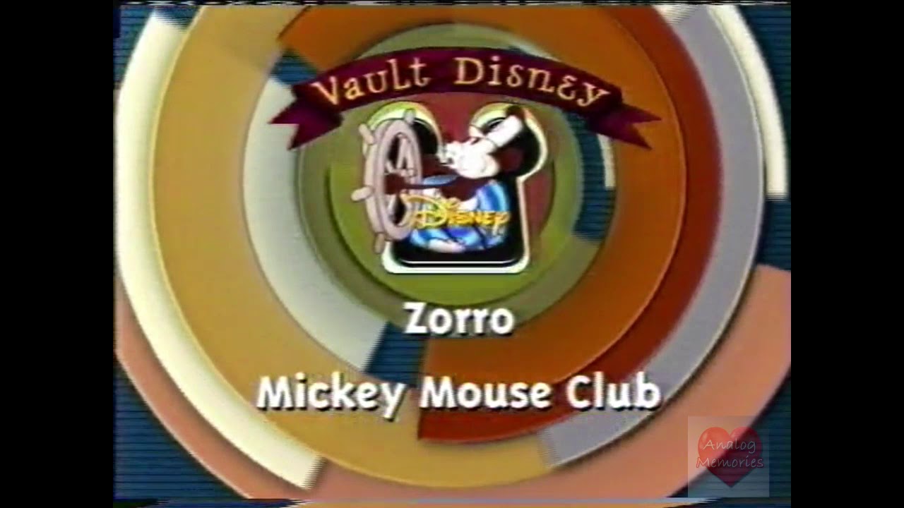 Zorro & Mickey Mouse Club | Vault Disney | Promo | 2001 | Disney ...