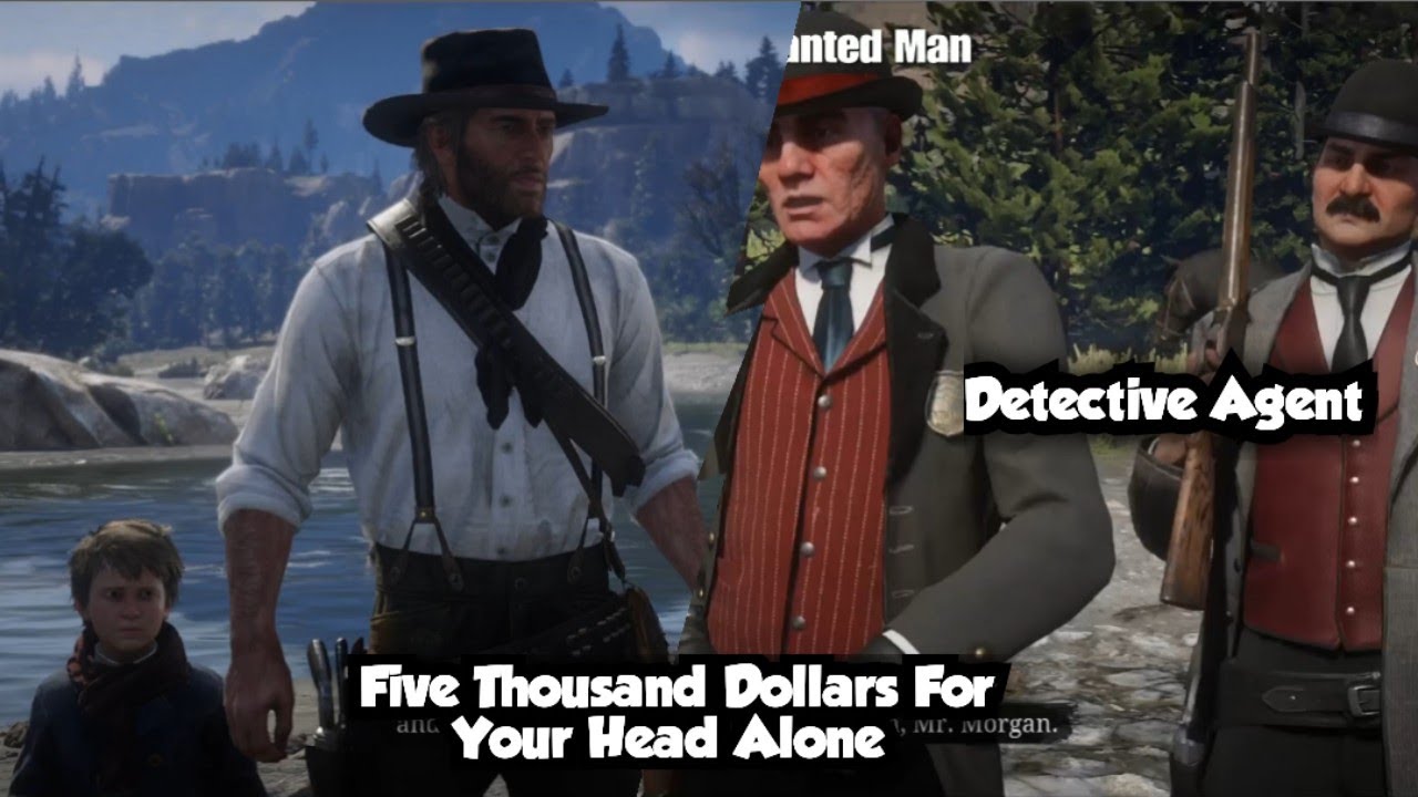 You're Wanted Man Mr Morgan || Five Thousand Dollars For Your Head ...