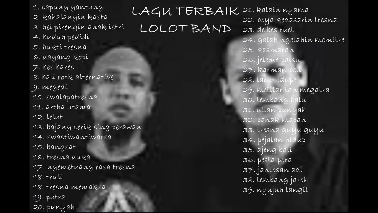 Lolot Band - Full Album - Nonstop Tanp iklan - YouTube