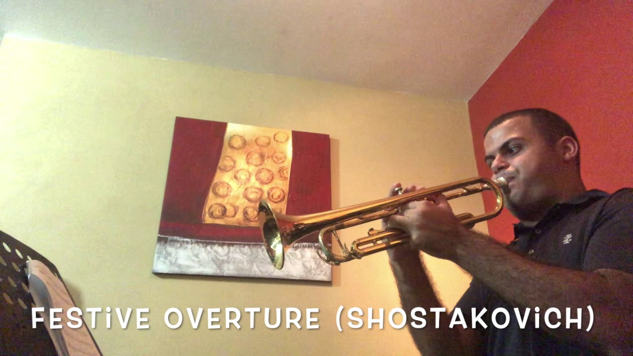 USMC MEOP Audition Michael A. Olivieri - Festive Overture (Shostakovich ...