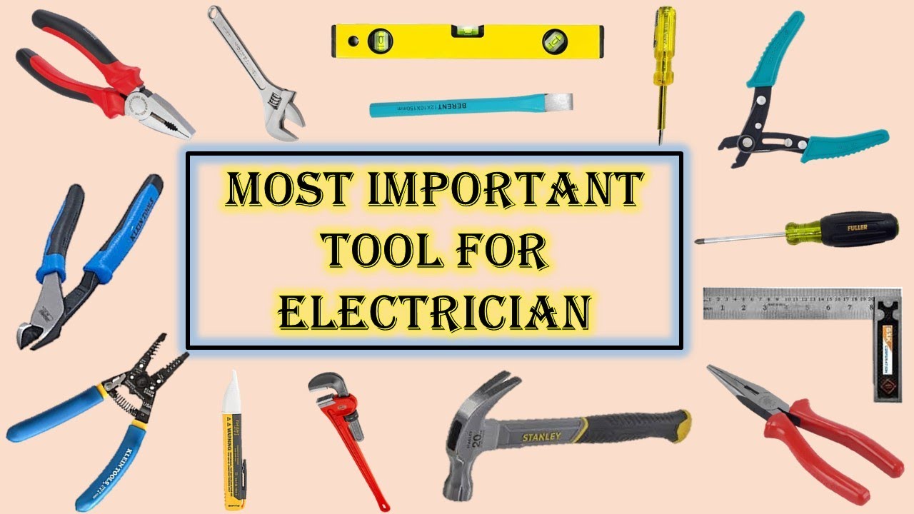 This Tools You Must have if you are Electrician | Important Hand Tool ...