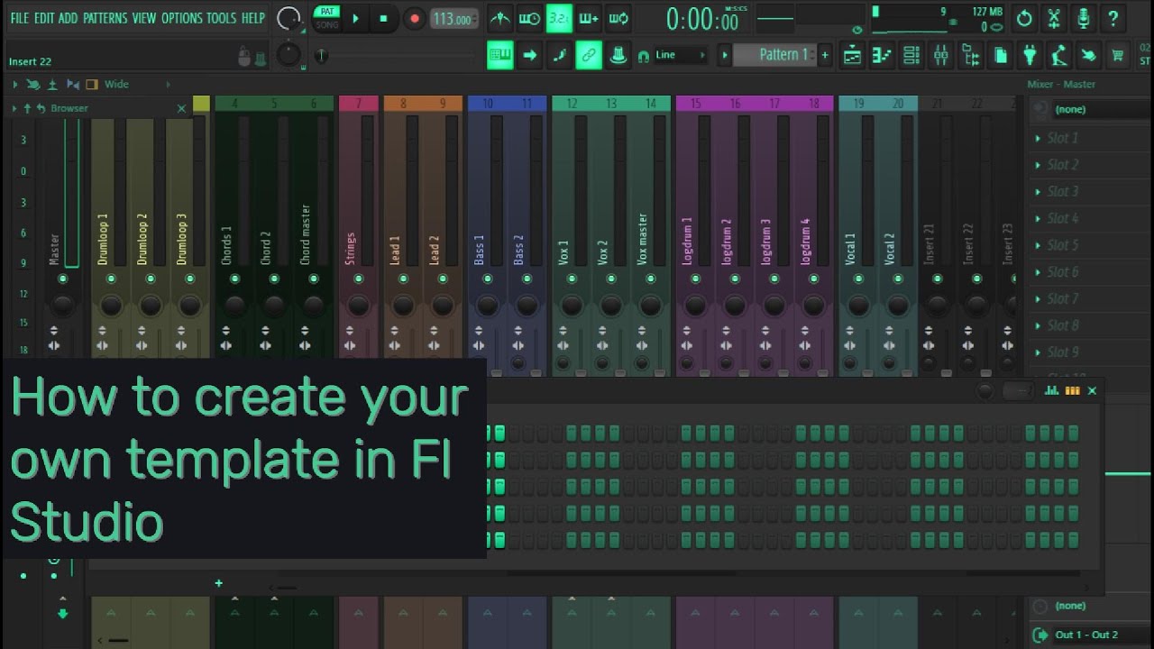 🔥How to create your own template in FL Studio🔥 - YouTube