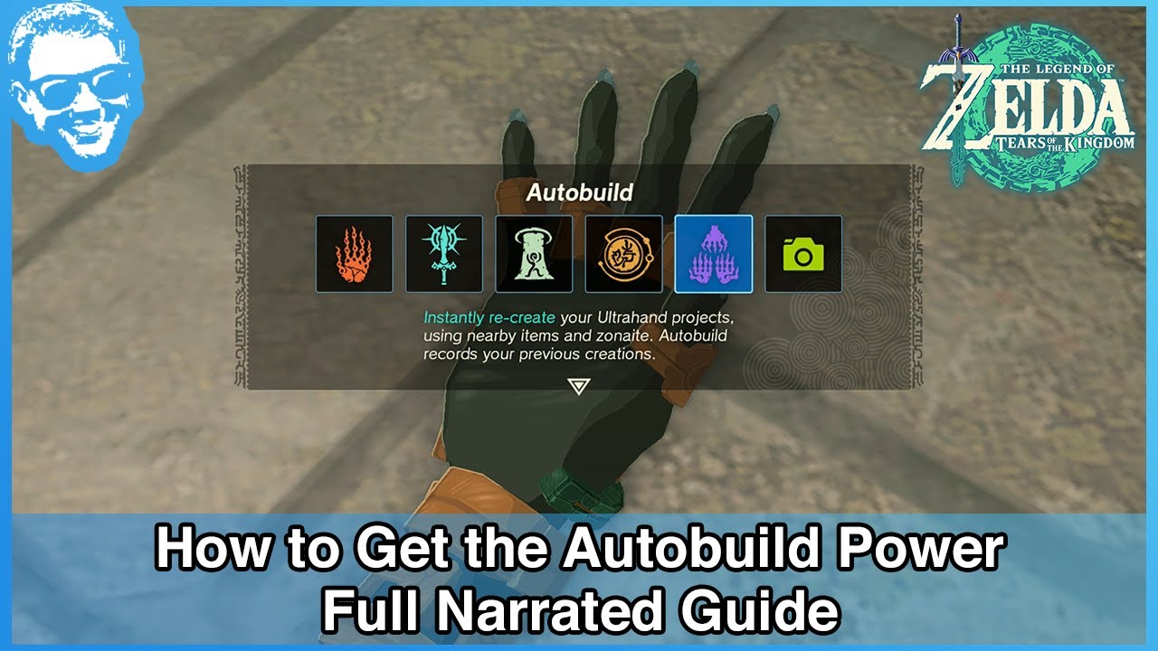 Autobuild Ability Location - Full Narrated Guide - Tears of the Kingdom ...
