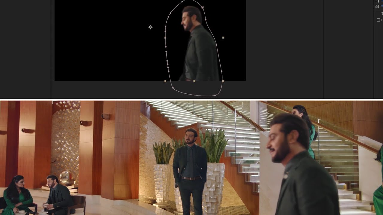 Waleed Nassif: Making of Split Screen - Before And After - YouTube
