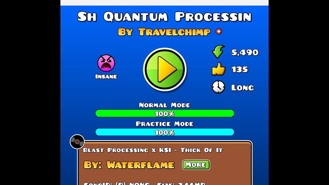 ''SH QUANTUM PROCESSIN'' [HARD DEMON] (Geometry Dash) - YouTube