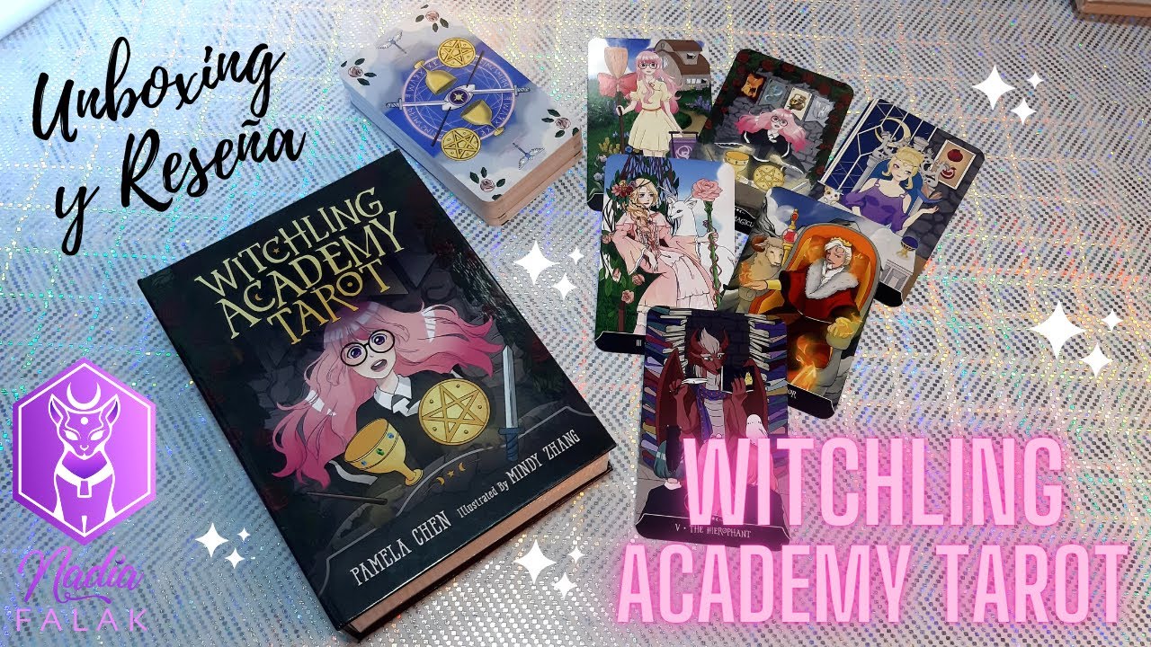 WITCHLING ACADEMY TAROT 🌺 Unboxing y Reseña en Español 🔮 Nadia Falak ...