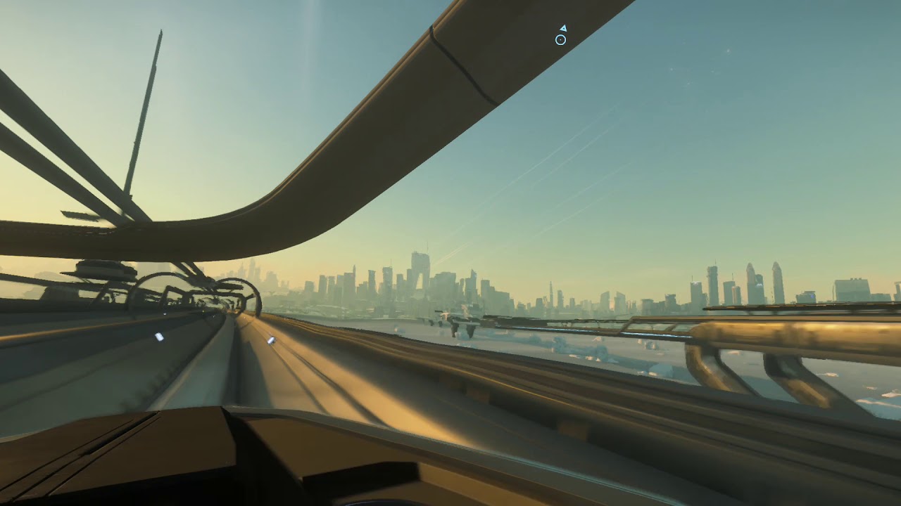 Train ride : star citizen - YouTube