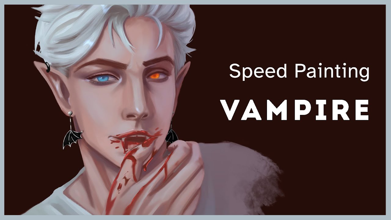 Vampire || Speedpaint [MEDIBANG] - YouTube