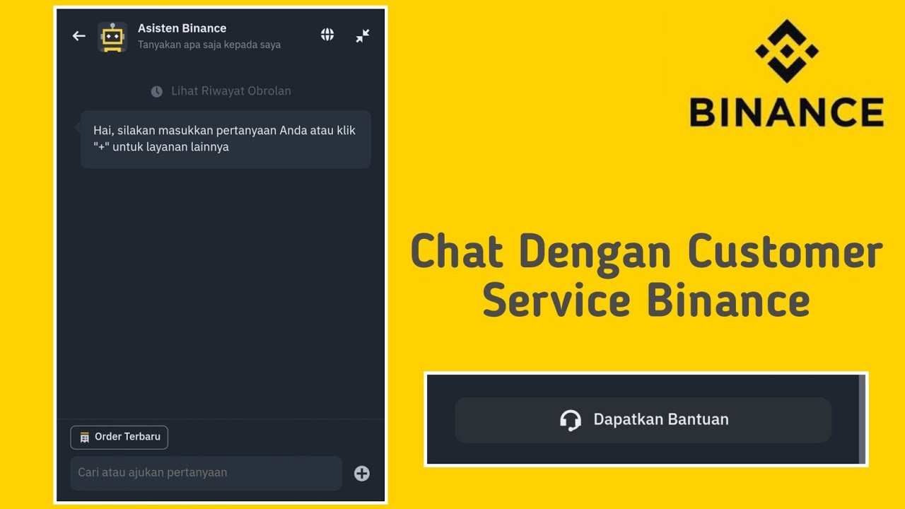 Cara Menghubungi Customer Service Binance - YouTube