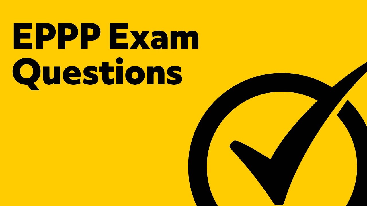 EPPP Exam Questions - YouTube