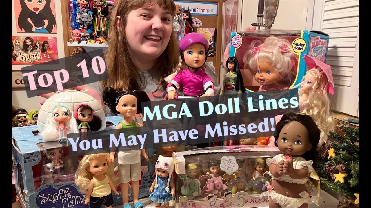 Top 10 Lesser-Known Classic MGA Doll Lines You May Have Missed! - YouTube