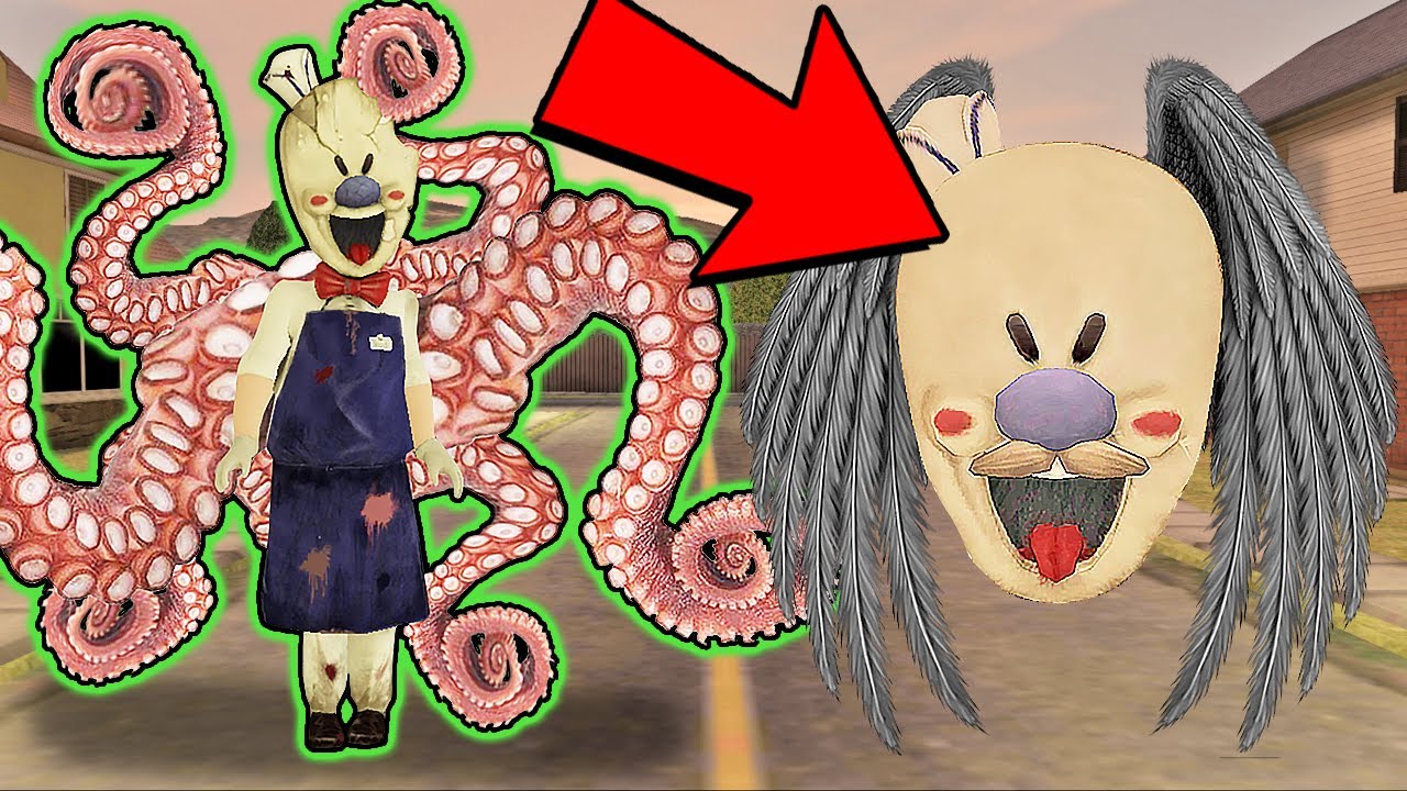 Funny moments in Ice Scream Horror Game || Experiments with Rod Episode ...