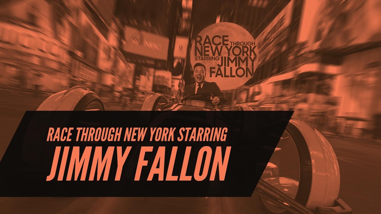 Race Through New York Starring Jimmy Fallon Attraction POV at Universal ...