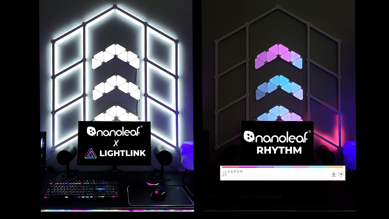 Nanoleaf Rhythm music visualizer or Nanoleaf LIGHTLINK integration ...