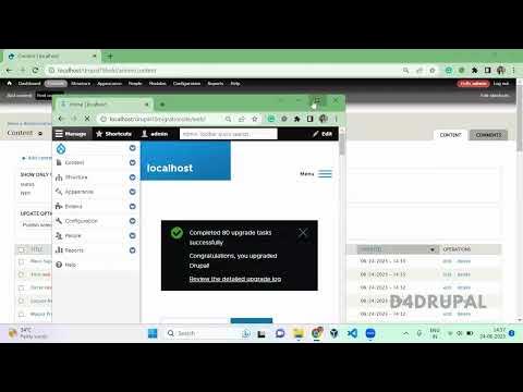 Step 2 : Migrate your old Drupal site to newer version Drupal 9, Drupal 10 | D4Drupal - YouTube