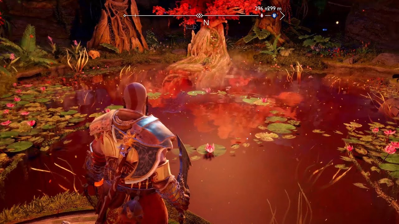 Beautiful place in God of War Ragnarok - Wishing Well - YouTube