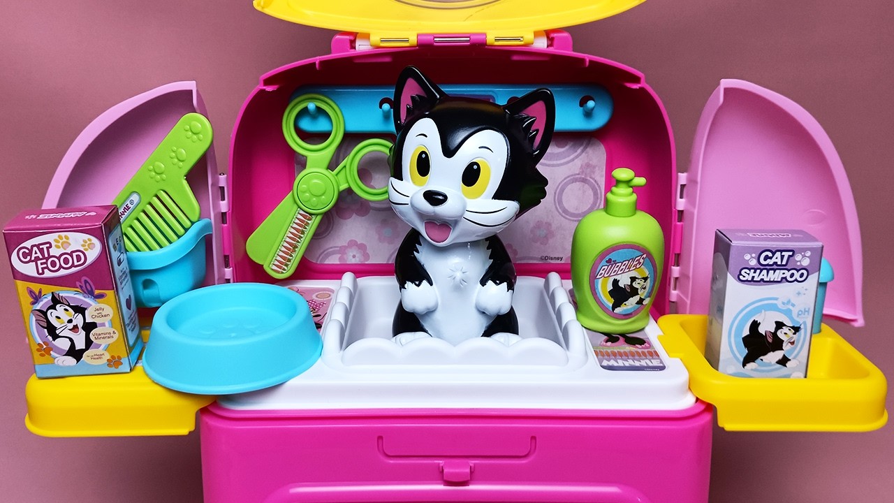 Disney Minnie Mouse Pet Salon Set Satisfying with Unboxing Compilation ...