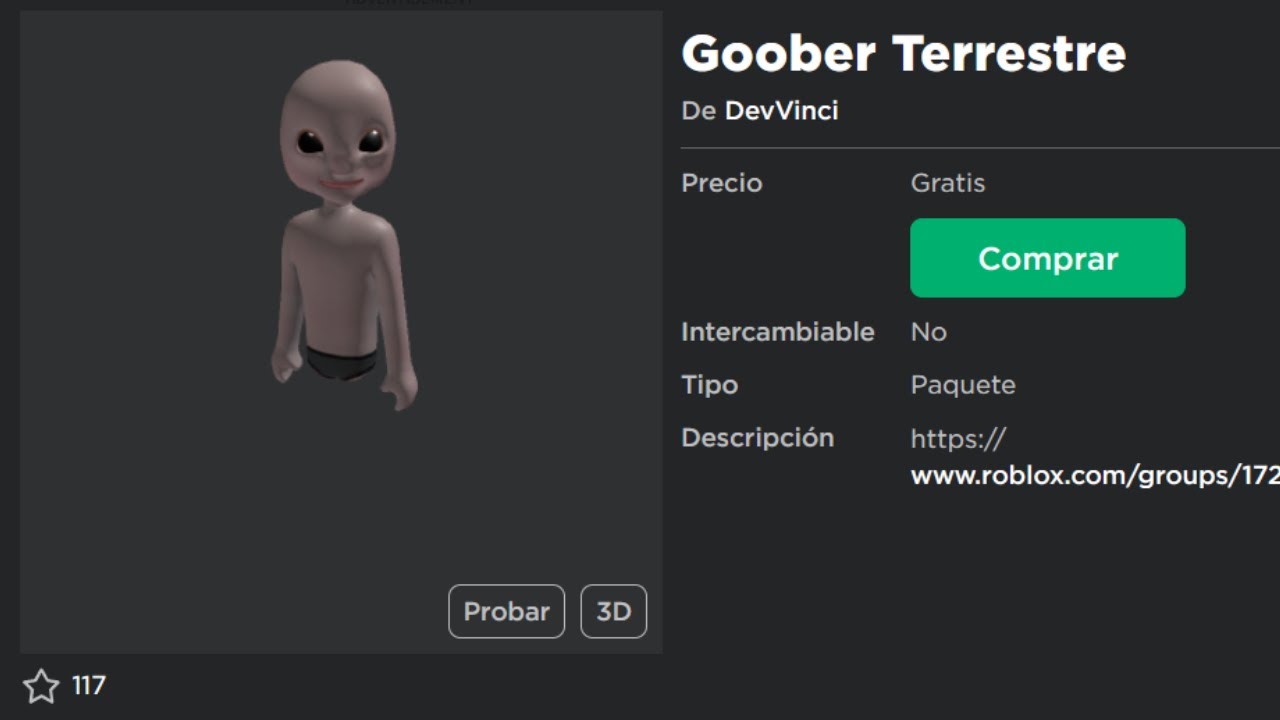COMO CONSEGUIR Goober Terrestre COMPLETAMENTE GRATIS EN ROBLOX - YouTube