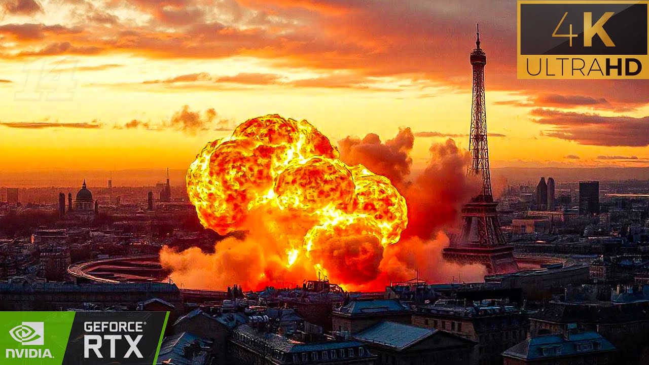 Nuclear Explosion Killed 80,000 people in Paris | Ultra Realistic ...