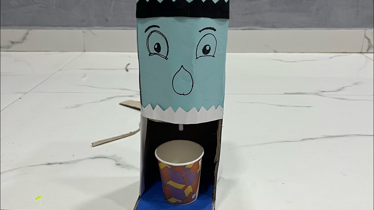 Science Project DIY Water Dispenser Machine|I How to make water ...