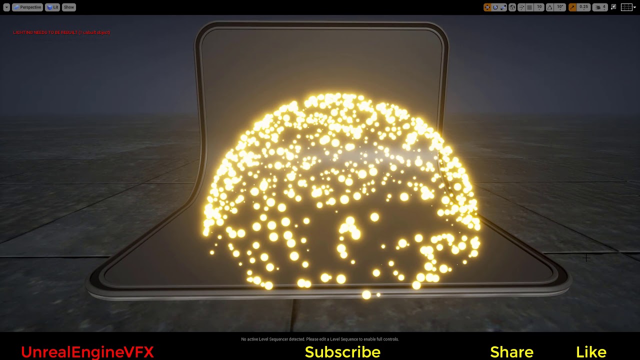 Particles Effect | Unreal Engine Niagara | UE4 Niagara - YouTube
