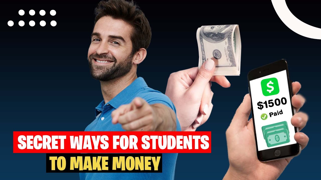 Secret Ways to Earn Money As A Student (Passive Income) - YouTube
