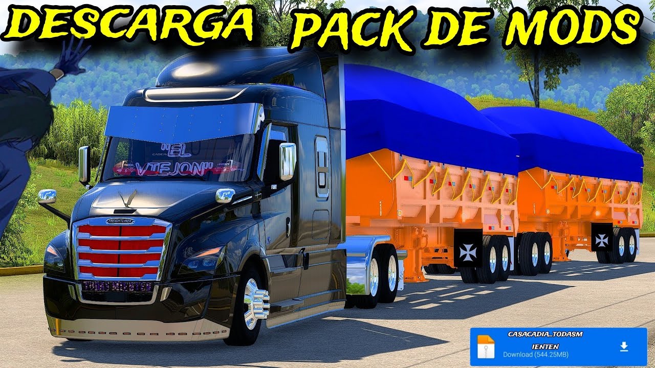 DESCARGA MEGA PACK DE MODS CASCADIA EL TODAS MIENTEN🇲🇽 & GÓNDOLAS ...