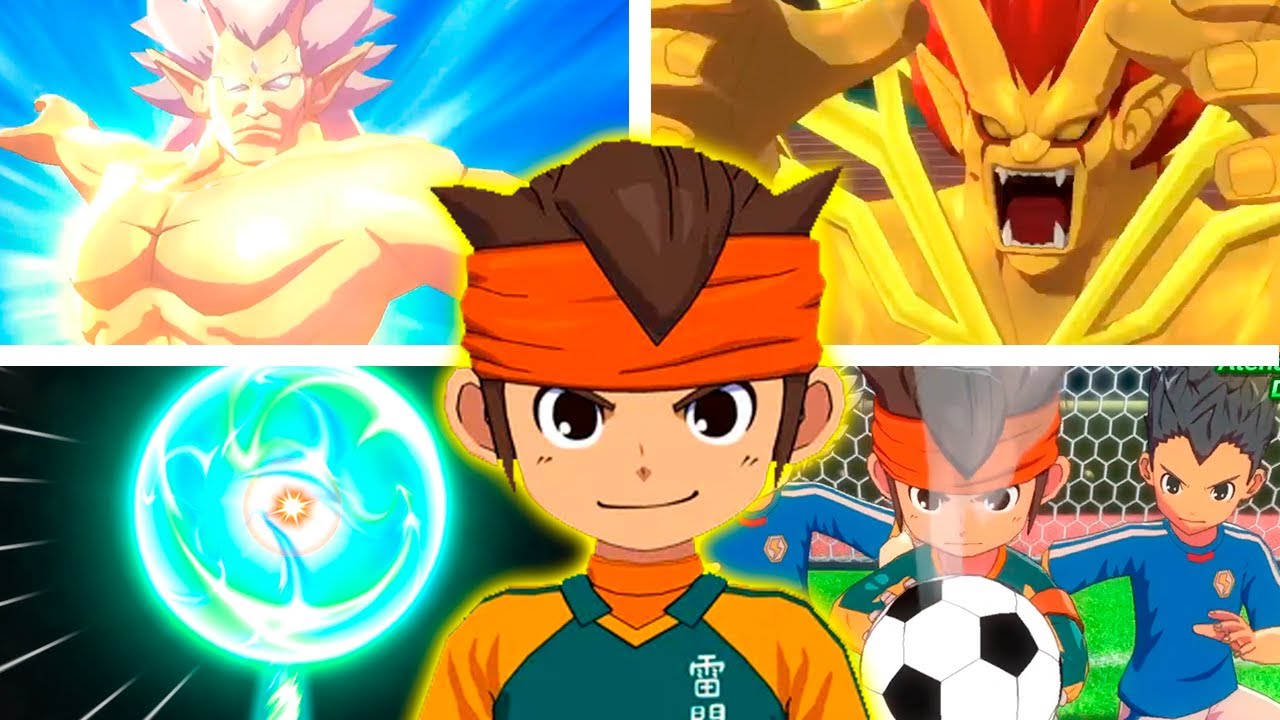 All Endou Mamoru (Mark Evans) technique in Inazuma Eleven Victory Road ...