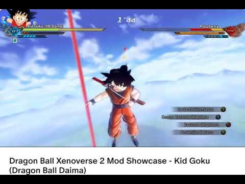Dragon Ball Xenoverse 2 Mod Showcase - Kid Goku (Dragon Ball Daima) - YouTube