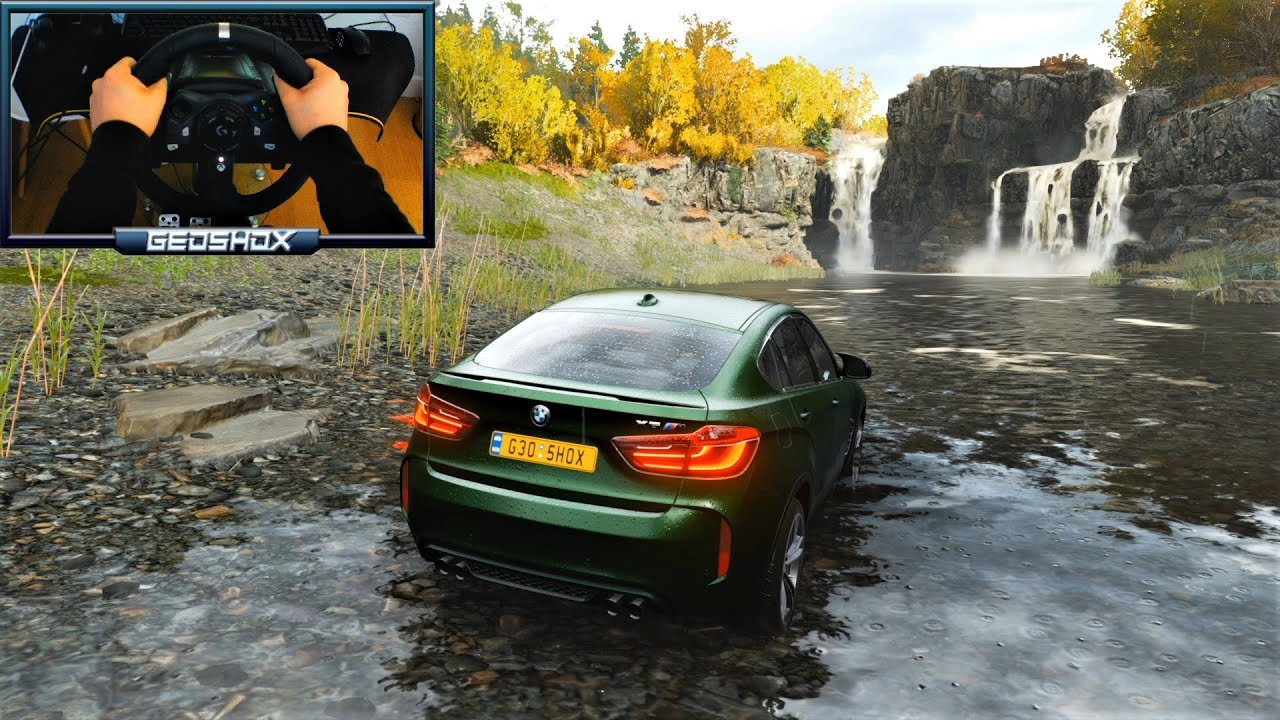 BMW X6 M Off Road Forza Horizon 4 1080p 60fps PC G920 Steering Wheel ...