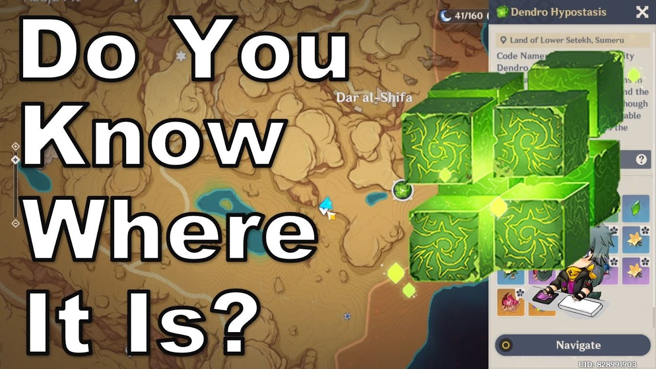 Learn How To Go To Dendro Hypostasis Location !!! - YouTube