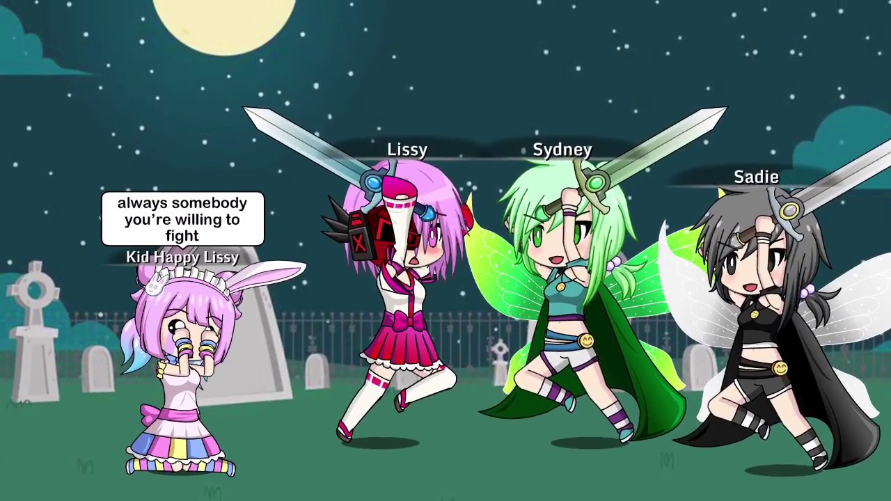 Kill Em With Kindness Gacha Studios Music Video - YouTube