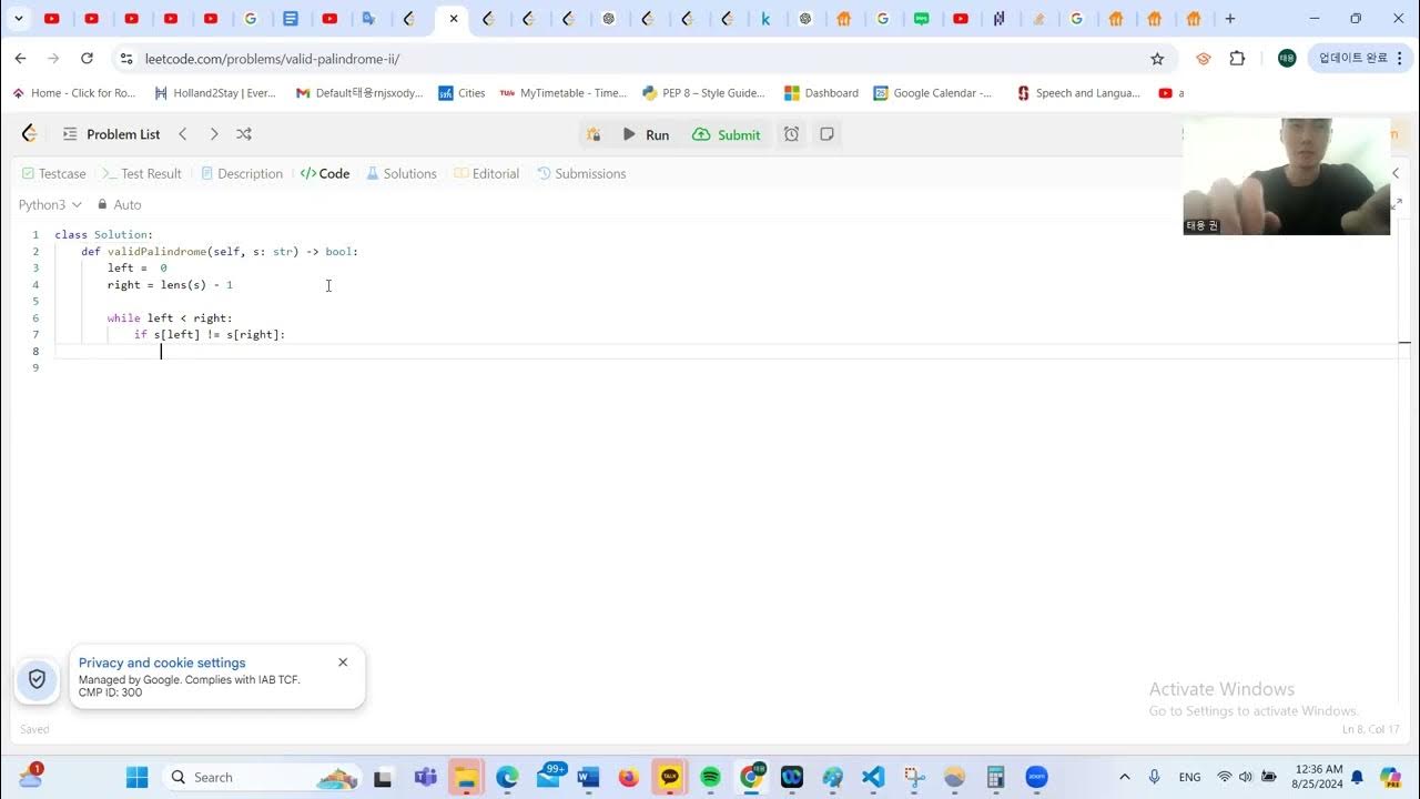 Day 51 - Two pointers implementation 3 - YouTube