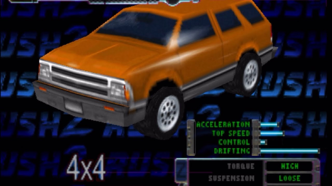 (Rush 2 Extreme USA) Battling For First in Seattle 4X4 Gameplay Max ...