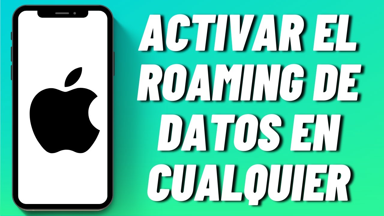 Cómo activar el roaming de datos en cualquier iPhone - YouTube