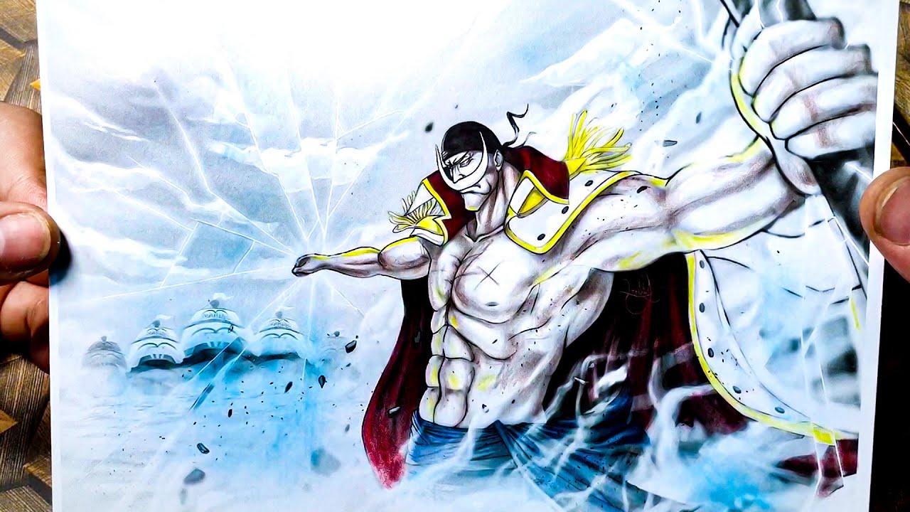 Coloring Legendary Whitebeard Edward Newgate's Shockwave-Generating ...